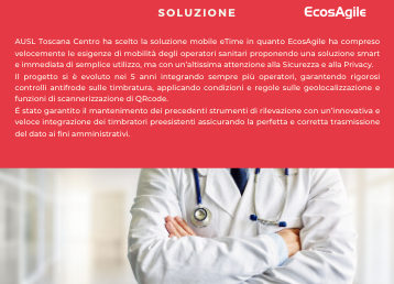 Case study AUSL Toscana Centro | EcosAgile